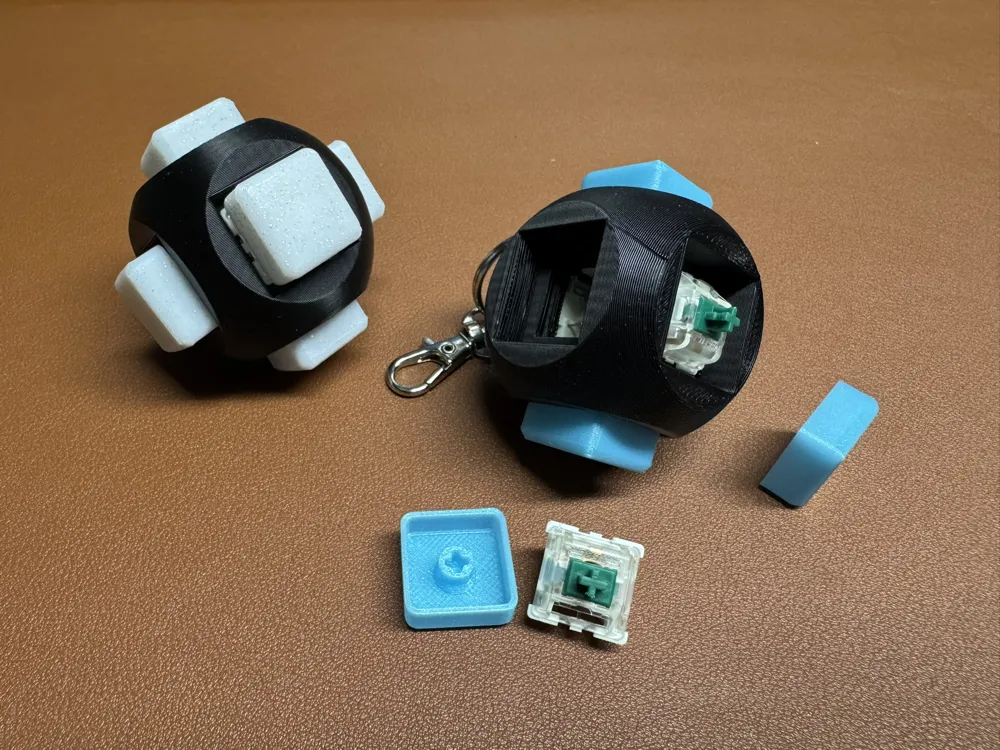 Key Clikker Ball - Fast Print - Free 3D Print Model - MakerWorld