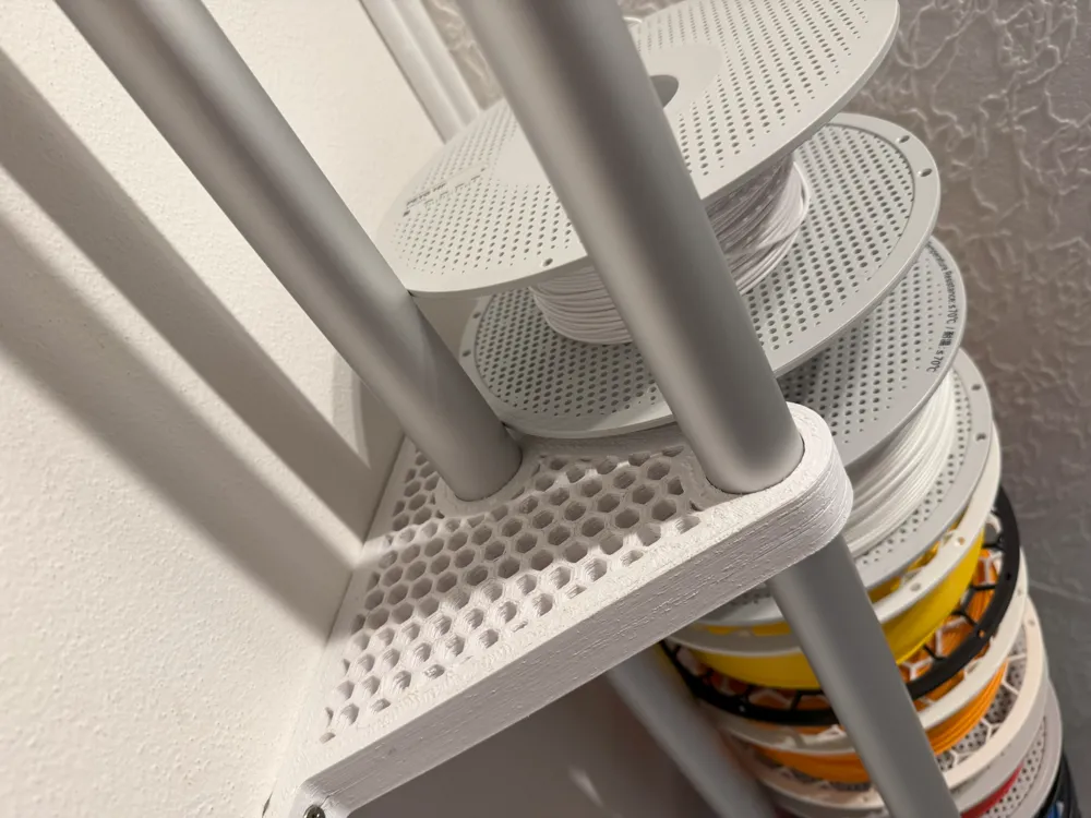 Filament Shelf – Practical Spool Holder by dellixel - MakerWorld