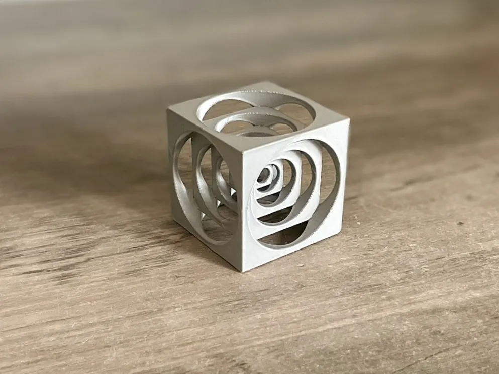 Machinist Infinity Cube - Self-supporting by Franken 3D MakerWorld ...