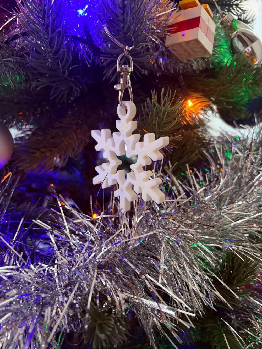 Stranger Things Christmas Tree Snowflake Ornament - Free 3D Print Model ...