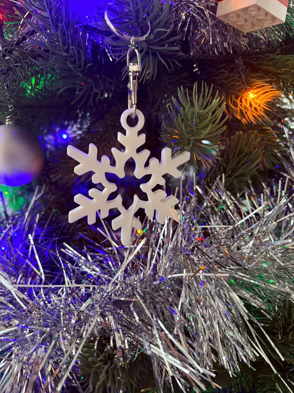 Stranger Things Christmas Tree Snowflake Ornament - Free 3D Print Model ...