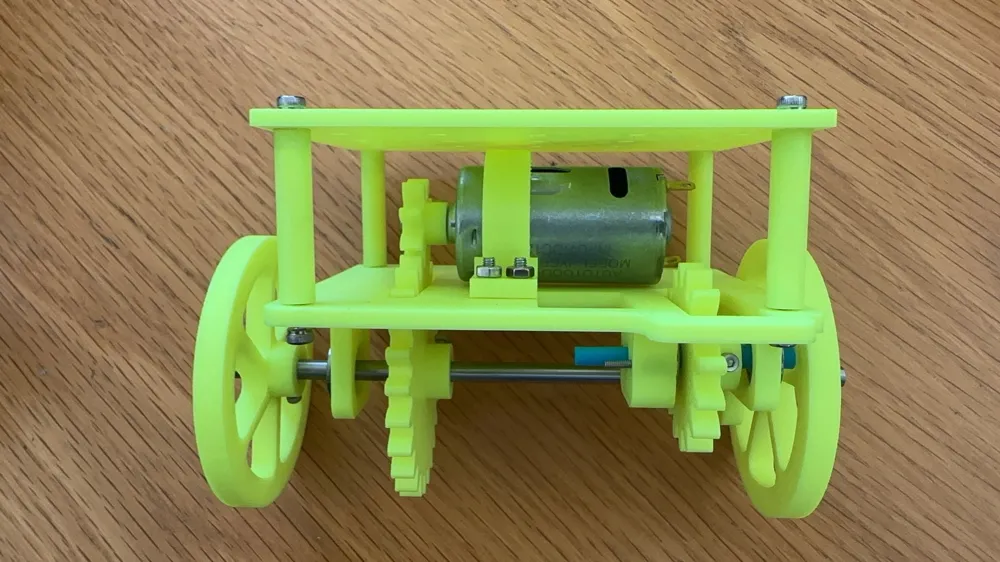 Two Wheeled Car by AmX.100MakerWorld: Download Free 3D Models