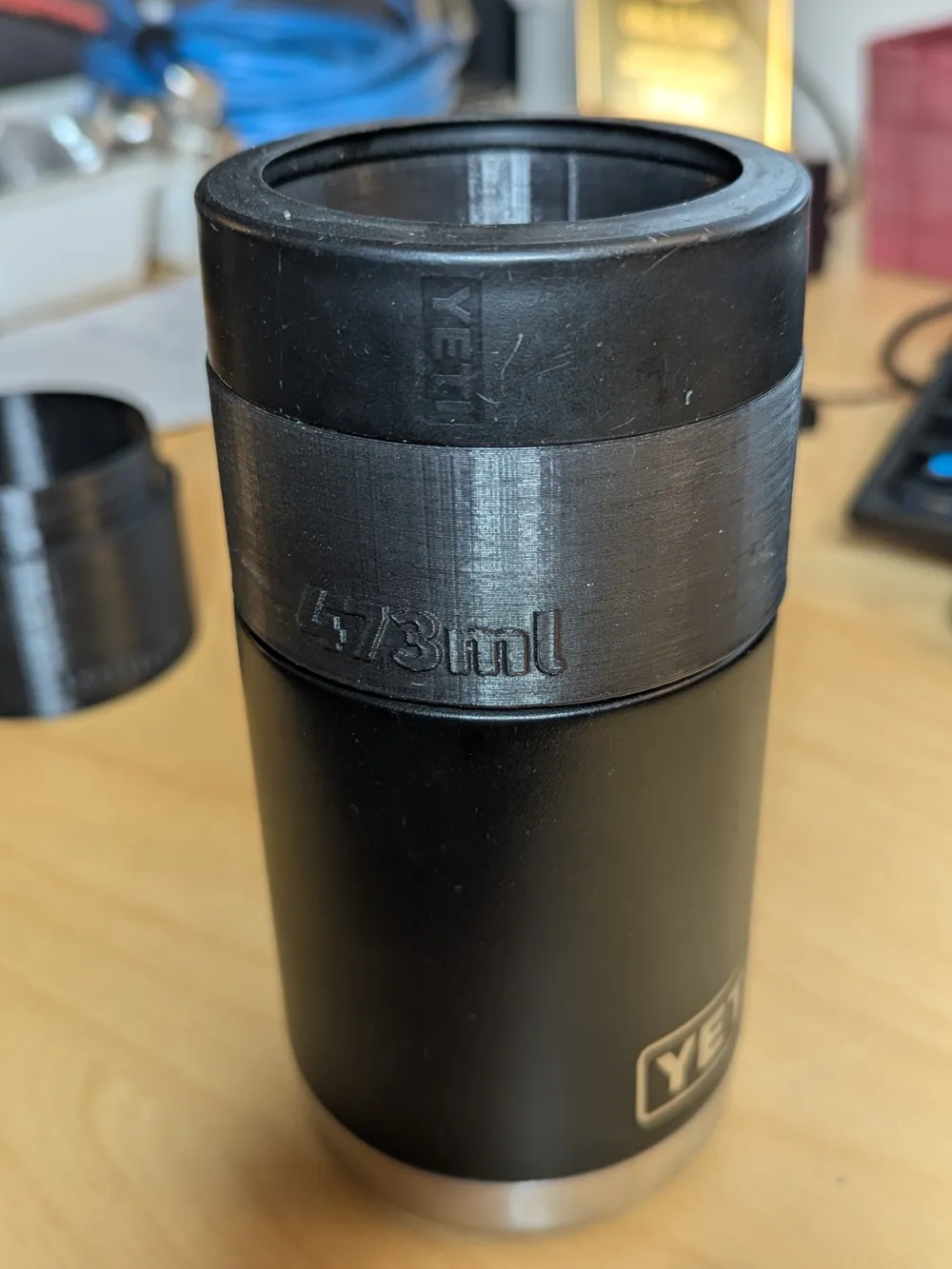 16oz/473ml extension for Yeti Rambler Gen2 - Free 3D Print Model ...