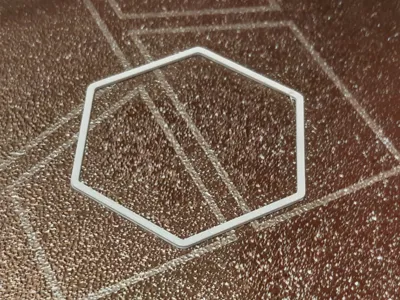 BSG 2D HEXAGON | Basic shape by Contraptor Lab MakerWorld: Download ...