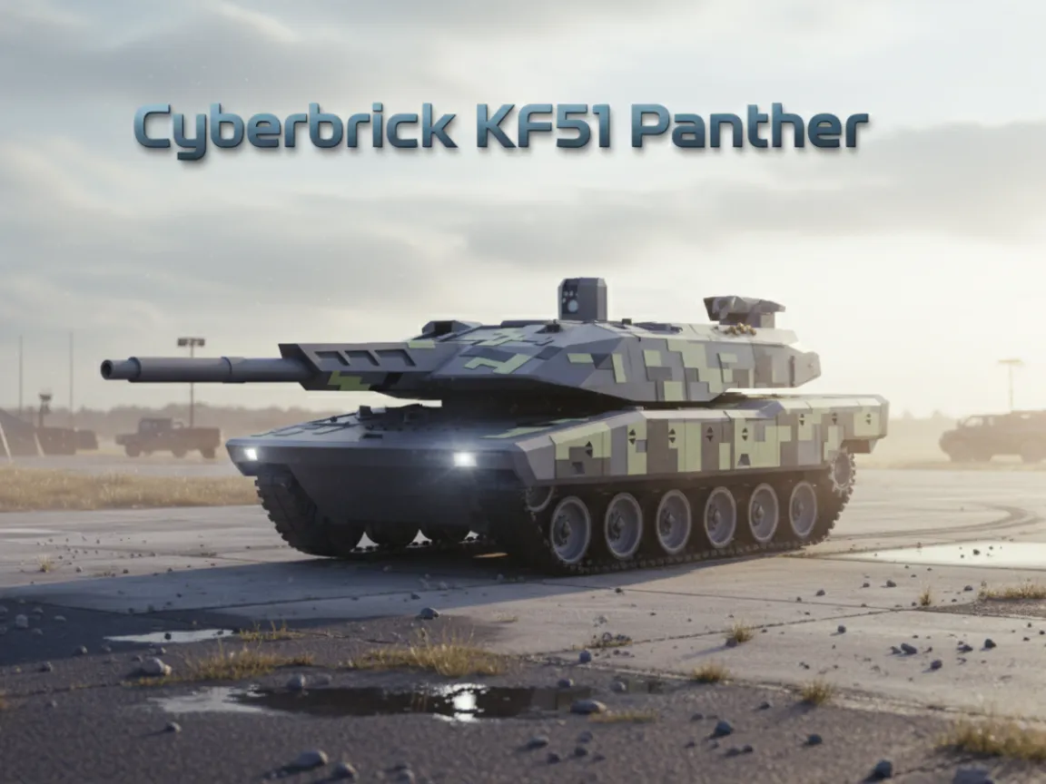 Cyberbrick Kf51 Panther colored Version by TobiDeve MakerWorld: Download Free 3D Models