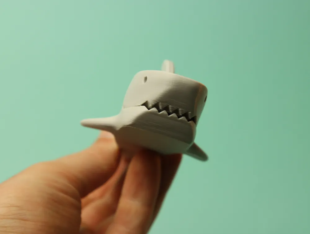 Biting Shark Fidget by printchallenge MakerWorld: Download Free 3D Models