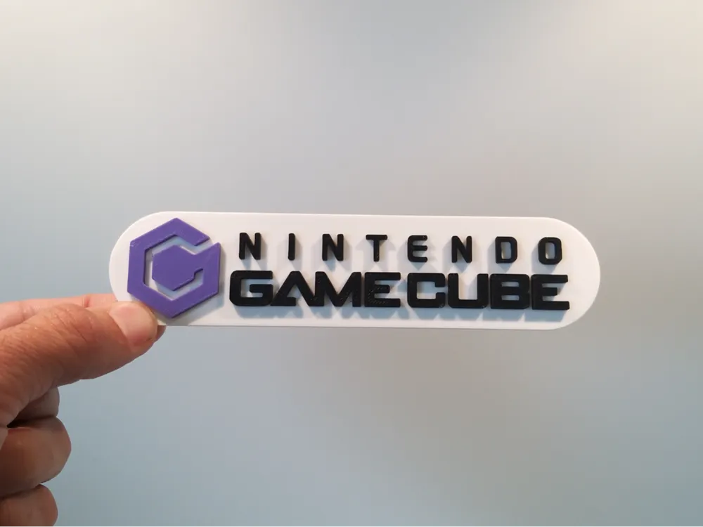 Logo GameCube - Free 3D Print Model - MakerWorld