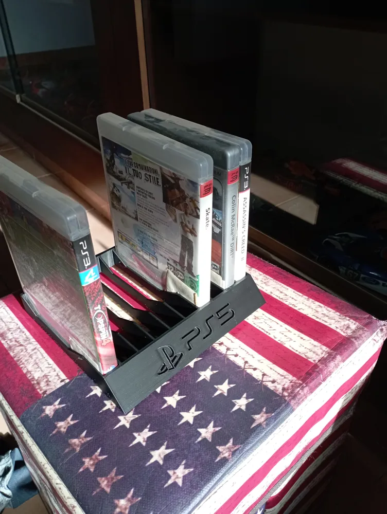 soporte para juegos de ps5 diseño moderno ligero y logo - Modelo de ...