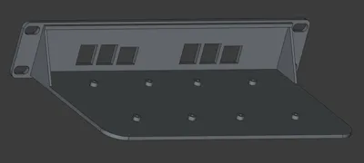 Dual Raspberry Pi 5 mount for 10 inch rack mount by ForceM 3D Modeling ...