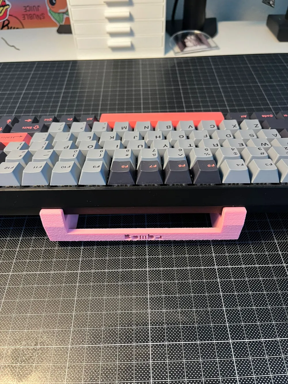 Keychron K2 v1 keyboard stand - Free 3D Print Model - MakerWorld