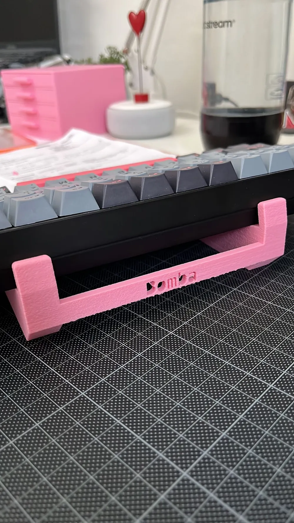 Keychron K2 v1 keyboard stand - Free 3D Print Model - MakerWorld
