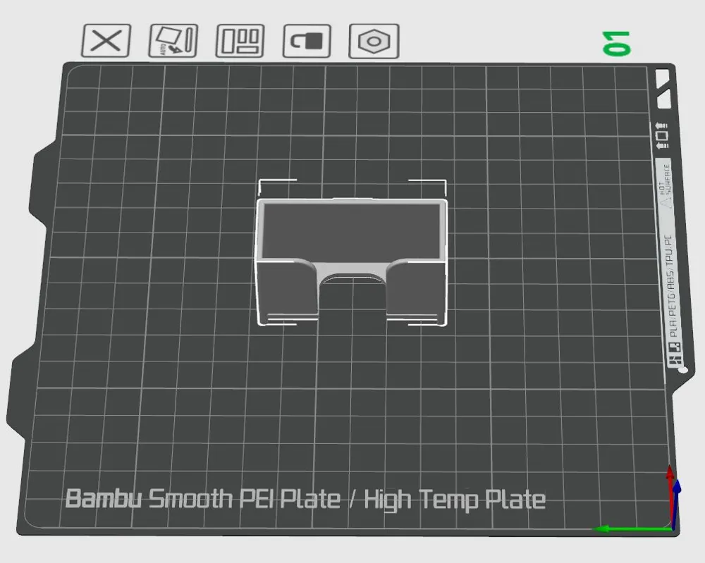 Optimized Bed Scraper XL Dispenser - HSW mount Remixed by Torikami - MakerWorld