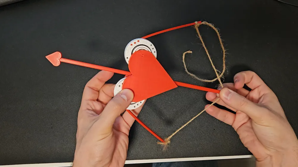 Mini Cupid's Bow using Torsion springs - Nomad Sc - Free 3D Print Model ...