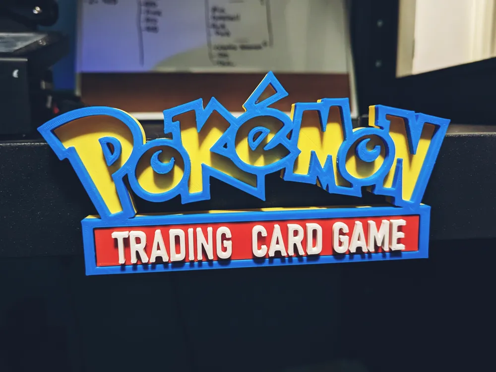 Pokemon Trading Card Game Sign Display by Scattered Collectables ...