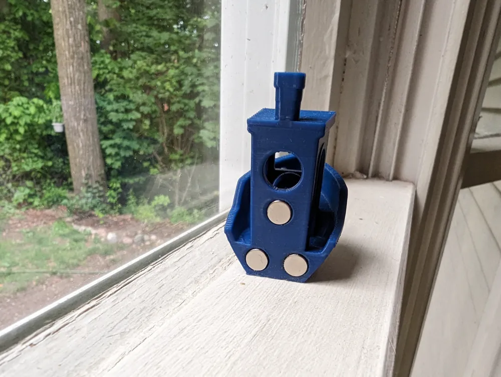 Benchy Bow Magnet by RockBlockster - MakerWorld