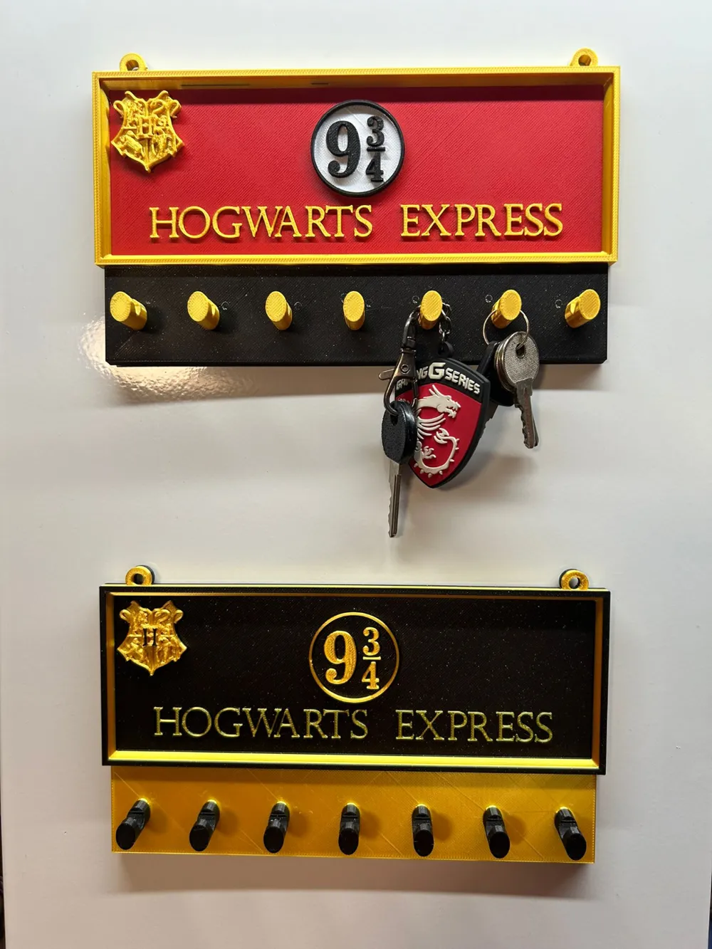 Harry Potter Hogwarts Express Key hooks by F&H - MakerWorld
