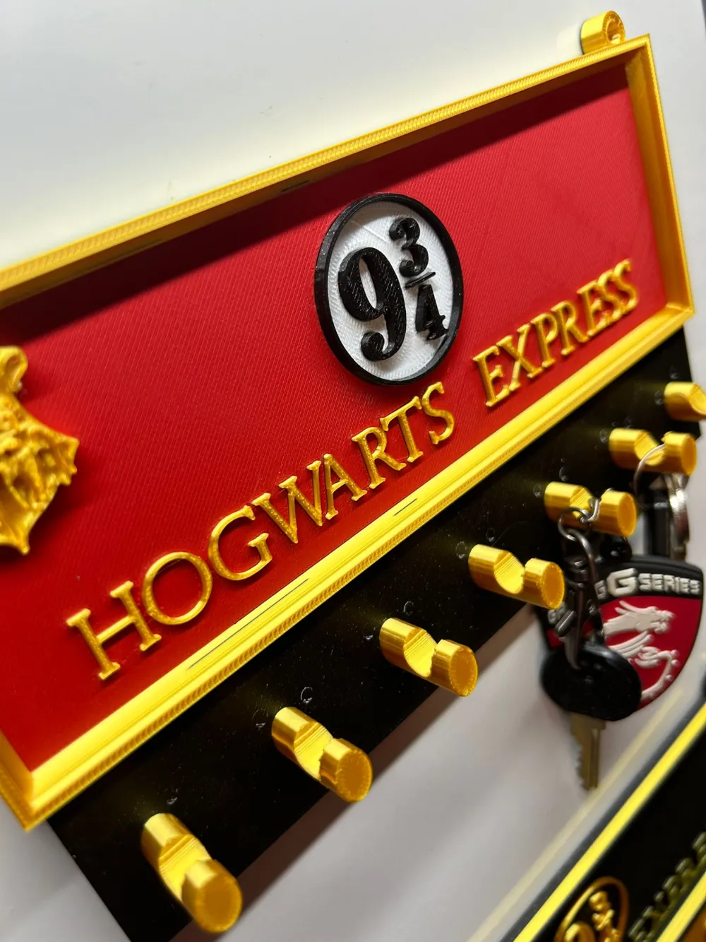 Harry Potter Hogwarts Express Key hooks by F&H - MakerWorld