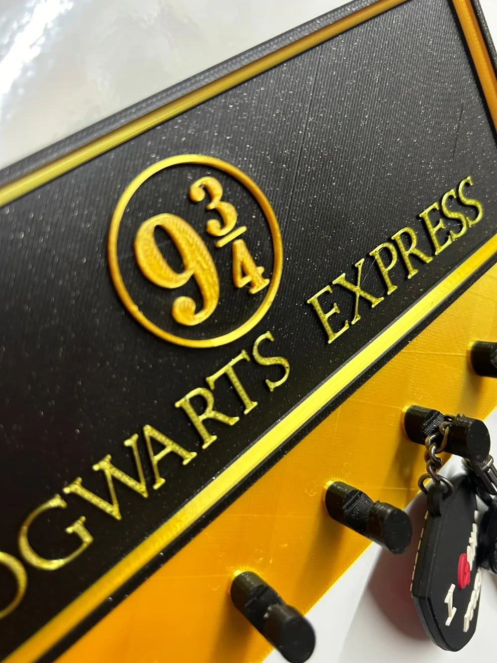 Harry Potter Hogwarts Express Key hooks by F&H - MakerWorld