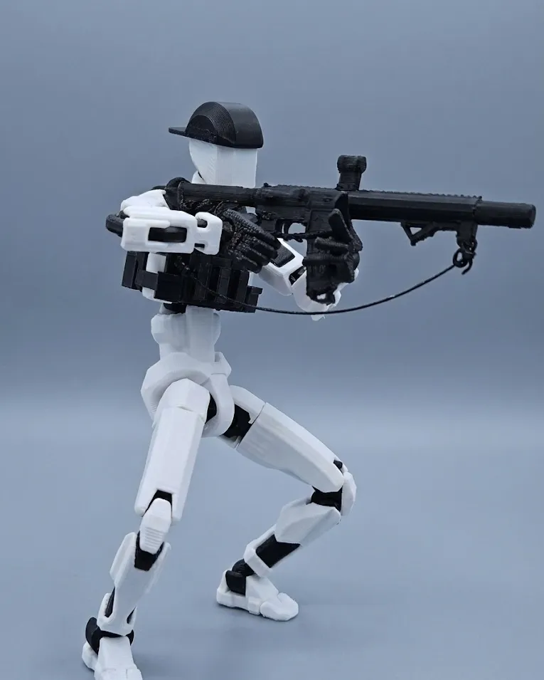 Dummy 13 CQB M4A1 Gun Sling - Free 3D Print Model - MakerWorld