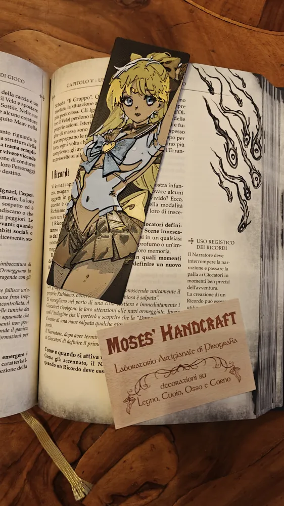 Sailor Venus Bookmark - Free 3D Print Model - MakerWorld