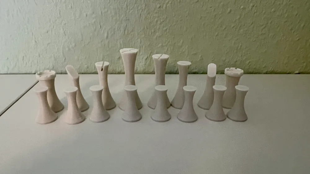 Simple Chess Set by Hendrik3D - MakerWorld
