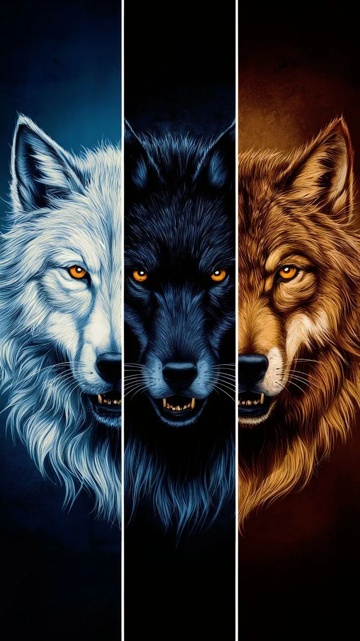 Wolf Bookmarks Set HueForge by fD.667 MakerWorld: Download Free 3D Models