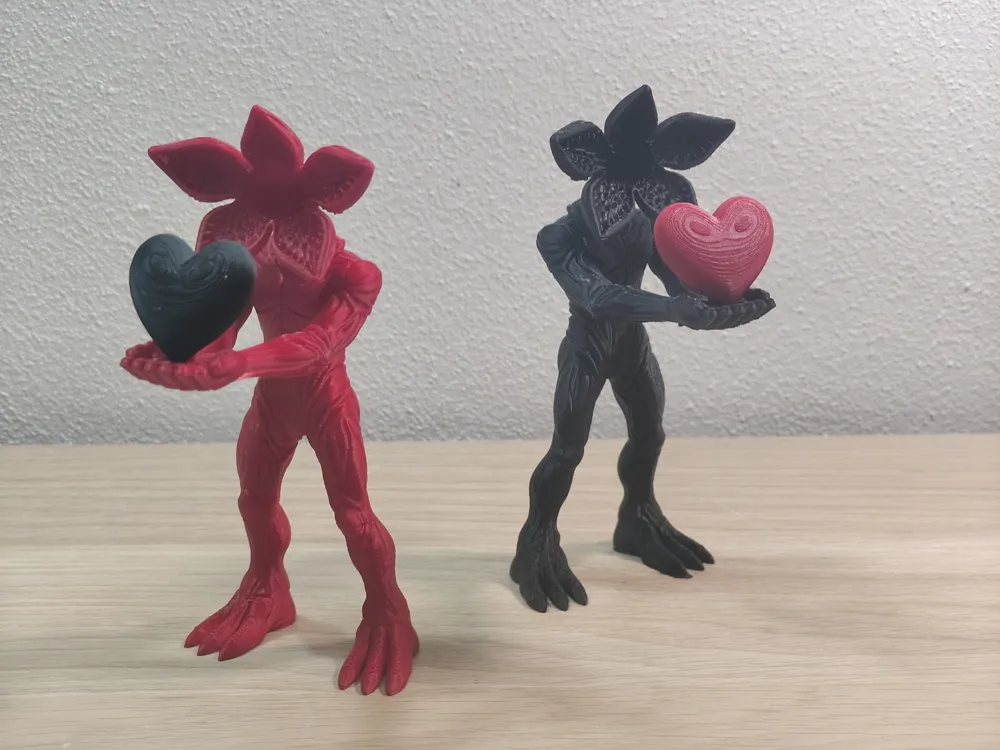 Demogorgon Heart – Stranger Things Saint Valentin - Free 3D Print Model ...