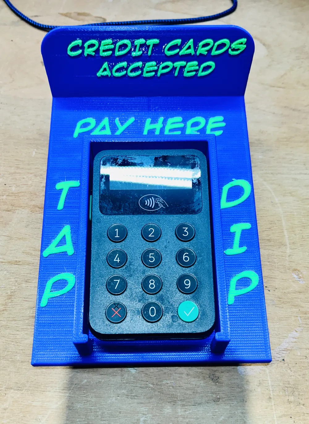 Zettle by PayPal Credit Card Reader Stand by downeast3d MakerWorld ...