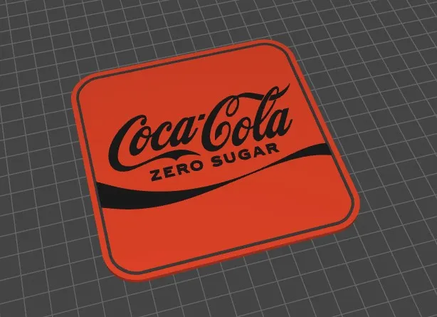 Cola Zero Coaster by MrRoan - MakerWorld