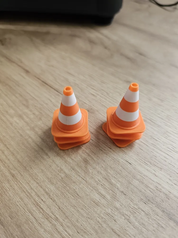Traffic Cones (Stackable) by Stone MakerWorld: Download Free 3D Models