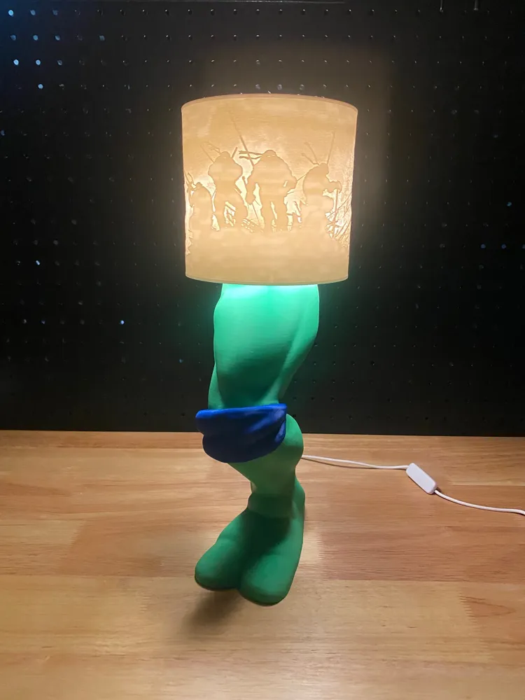 TMNT - Mini Leg Lamp by Ninjake 3Designs MakerWorld: Download Free 3D ...