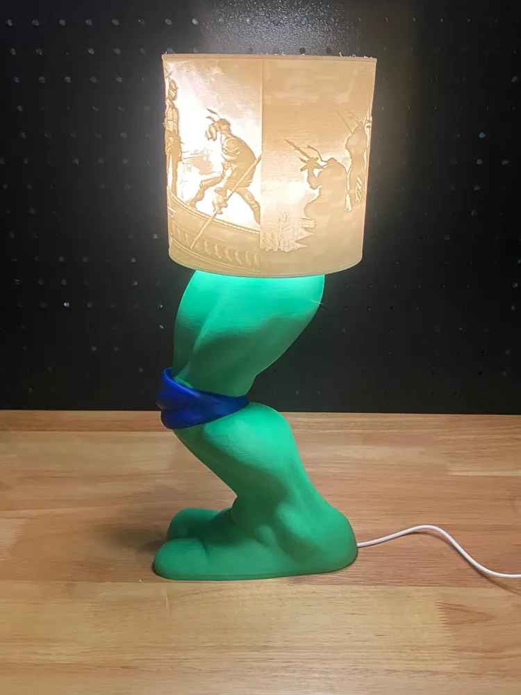 TMNT - Mini Leg Lamp by Ninjake 3Designs MakerWorld: Download Free 3D ...