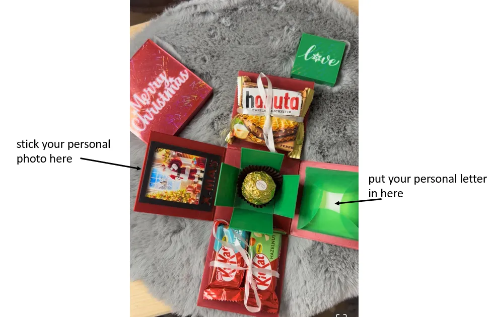 Christmas explosion box by TechDino - MakerWorld