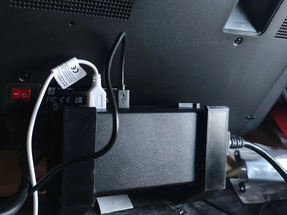 Panda Power Mount w/o logos/txt, bit less support - Free 3D Print Model ...