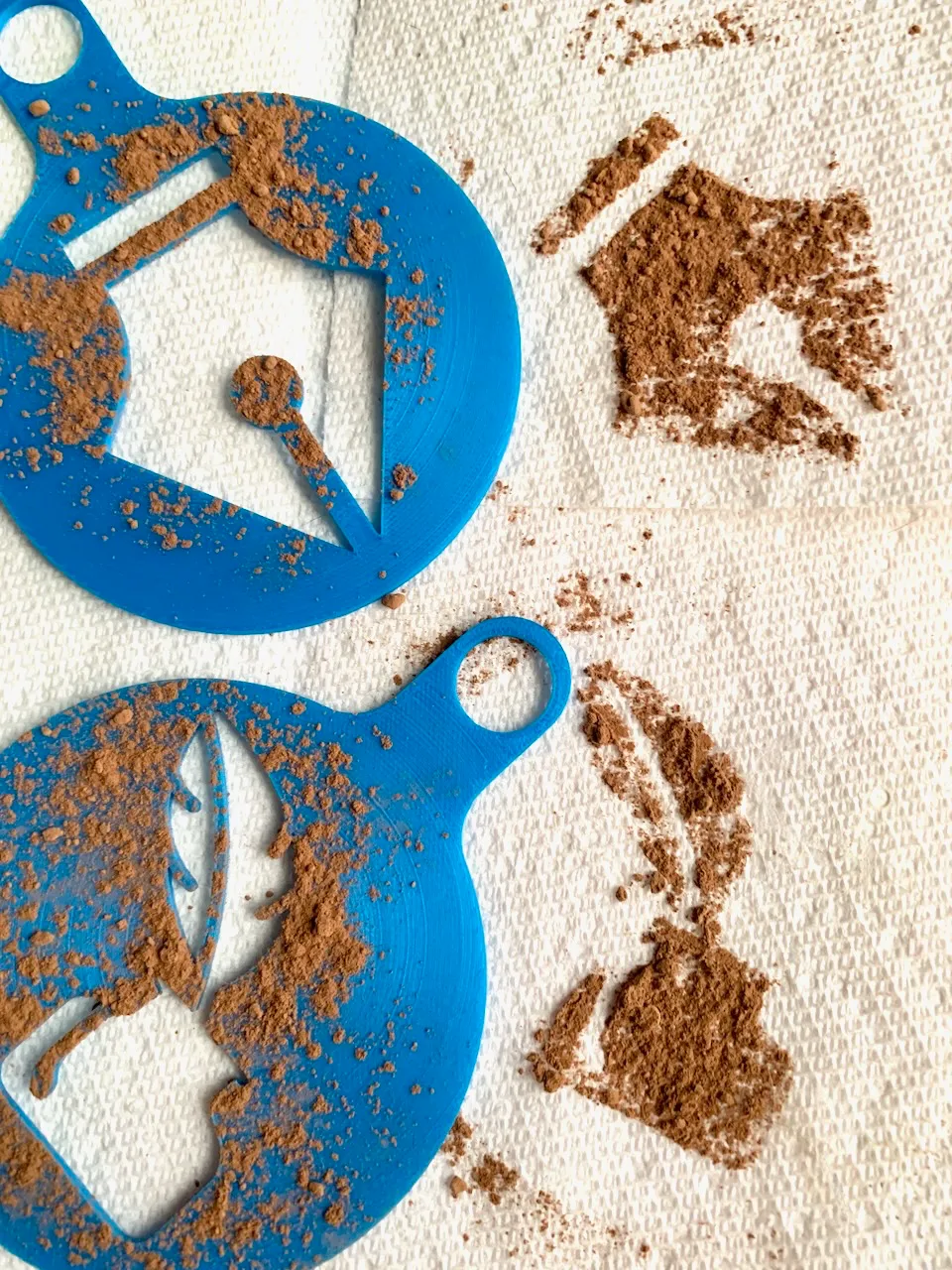 Writing-themed stencils for lattes, baking, etc. - Free 3D Print Model ...
