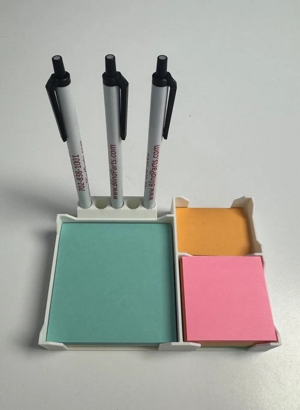 Porte-stylo et bloc-notes Post-it - Modèle d'Impression 3D Gratuit ...
