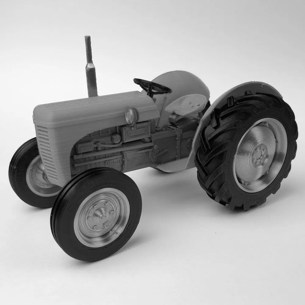 Tractor - Ferguson TE20 - model kit - scale 1/18 by soarpix MakerWorld ...