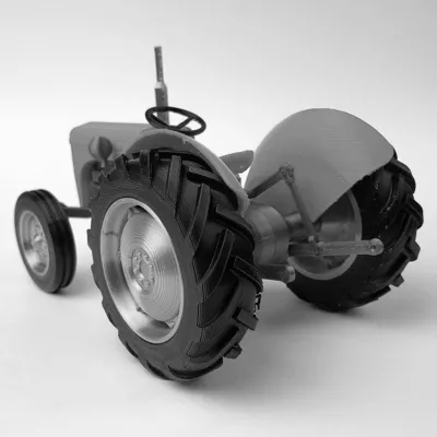 Tractor - Ferguson TE20 - model kit - scale 1/18 by soarpix MakerWorld ...