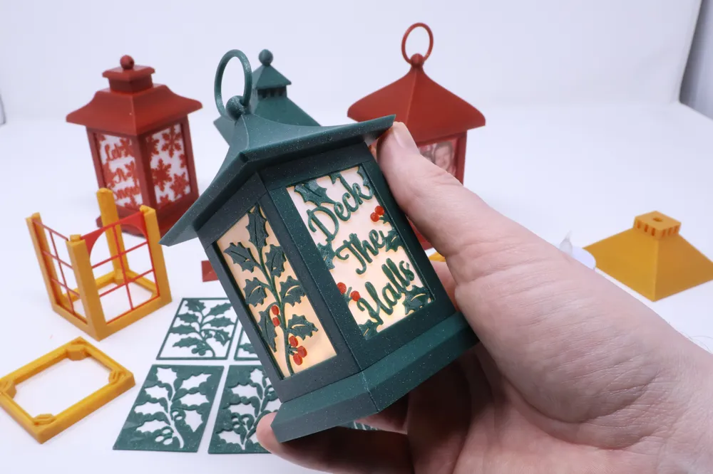 The Modular Lantern - Tiny Christmas Edition by Trusted Developments MakerWorld: Download Free ...