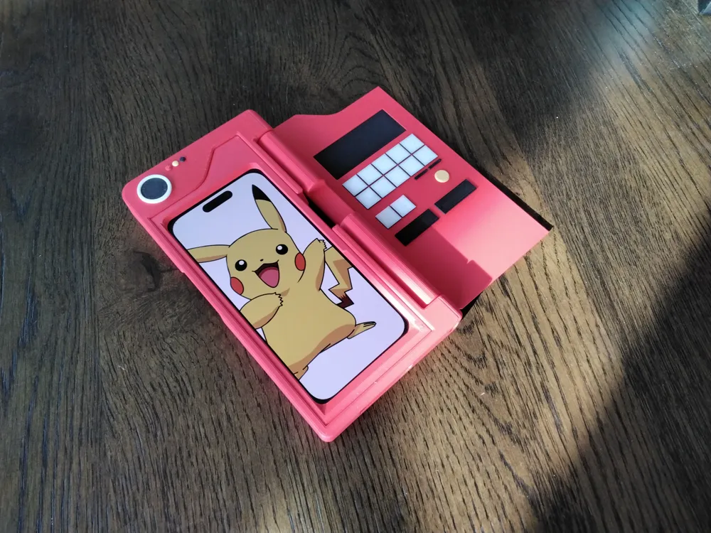 Pokédex iPhone15 - Print in place by anderstech MakerWorld: Download ...