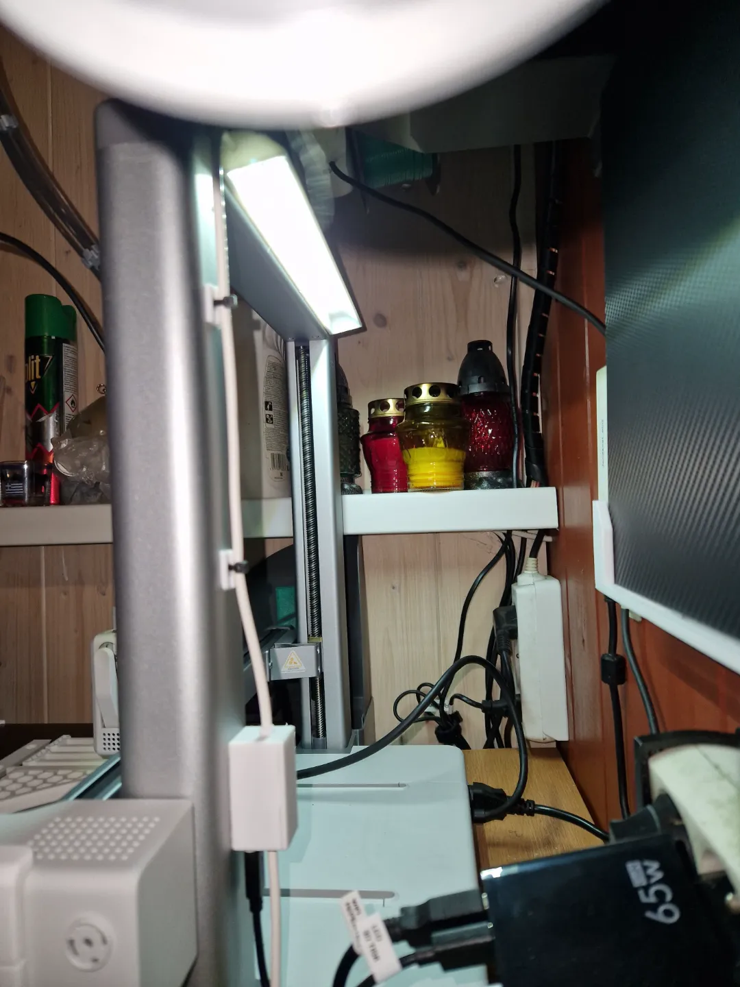 Bambu Lab A1 LED light bar - remotely controlled via Bambu studio ...