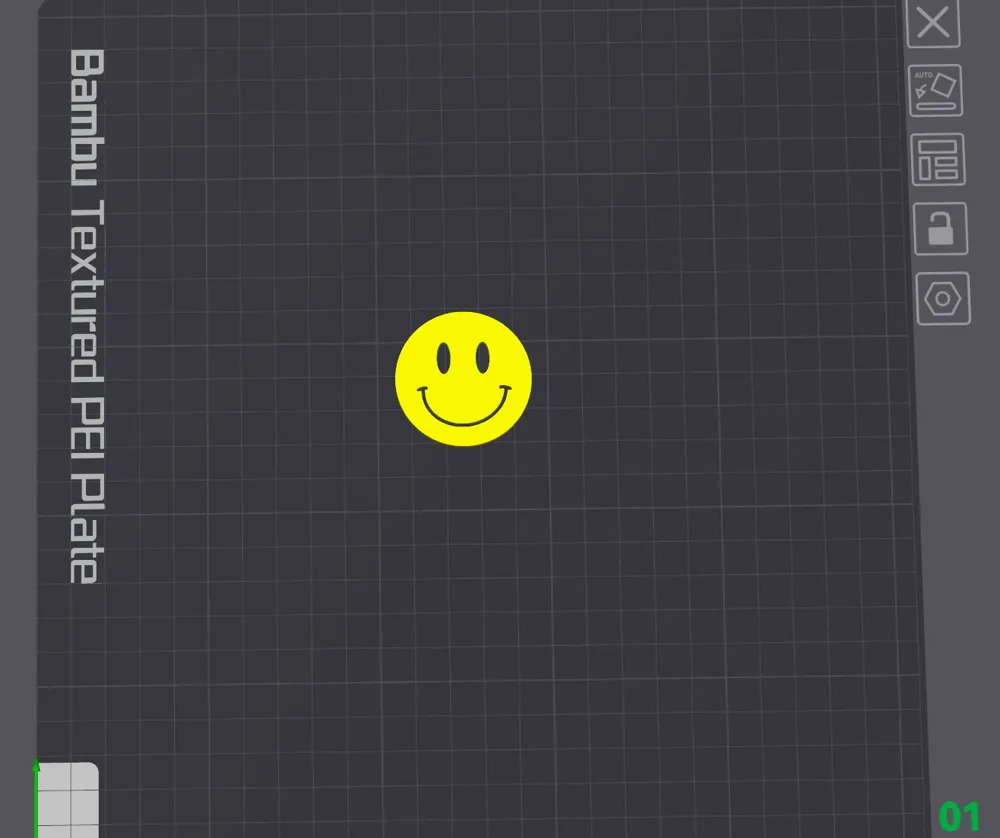 Happy Smiley Face by Art Design. 3D - MakerWorld