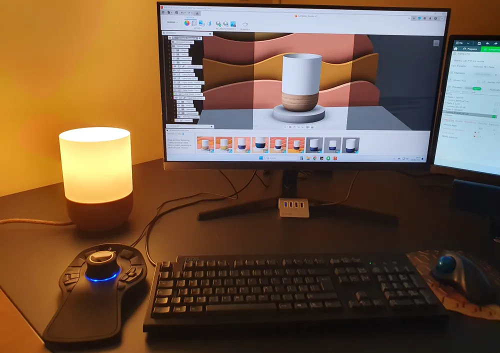 Lumos Led Lamp M40X2 Bulb E27 Remixed by crepax_hunter - MakerWorld