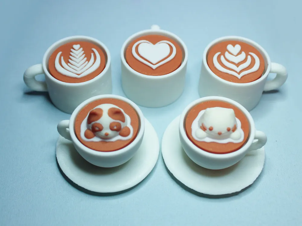 Latte-Art-Clicker – Kostenloses 3D-Druckmodell – MakerWorld