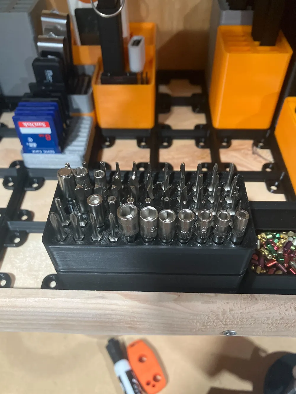 Gridfinity iFixit 4mm bit storage by heaphopper - MakerWorld