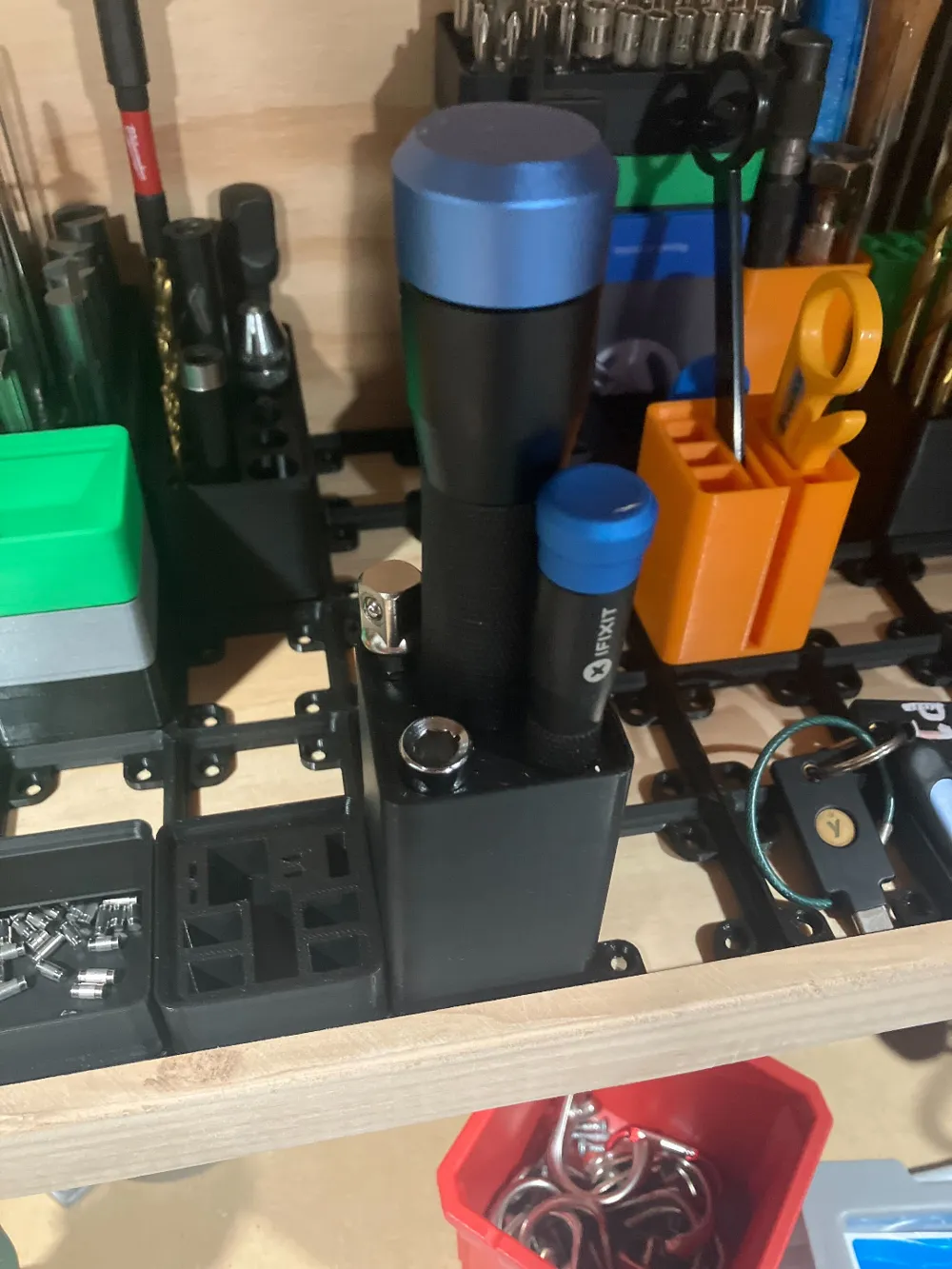 Gridfinity iFixit 4mm bit storage by heaphopper - MakerWorld