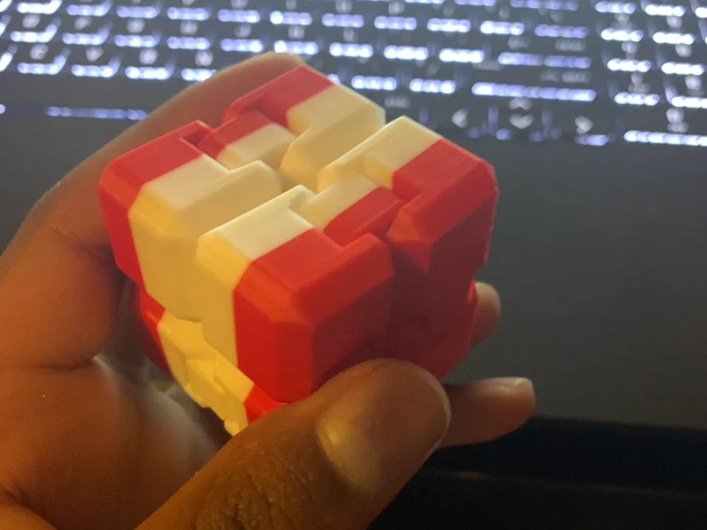 Multicolor Infinity Cube Remixed by user_2738218145 - MakerWorld