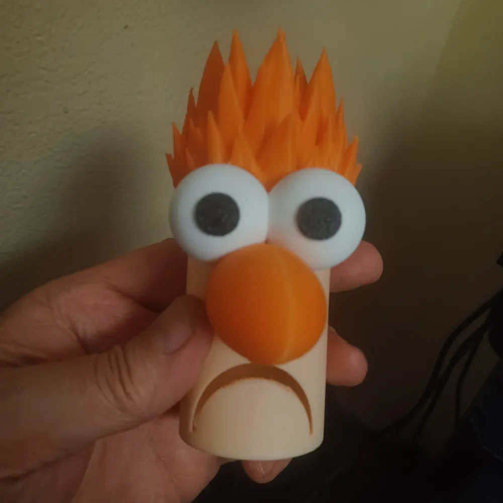 Funny Beaker Muppet Multicolor Model No AMS Needed by ssweat MakerWorld ...