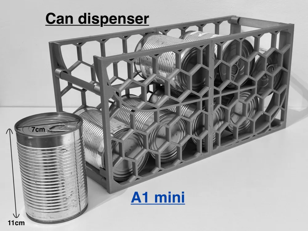 Can dispenser for A1 mini by Filament Frenzy MakerWorld: Download Free ...