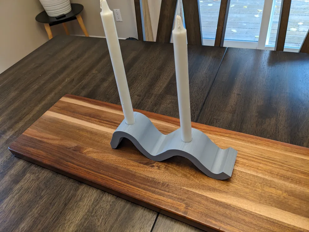 Wavy Candle Holder by mikeefresh - MakerWorld